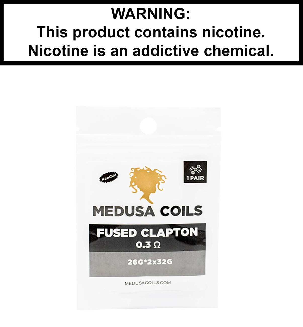 Medusa Pre Built Coils – Vapor Villa